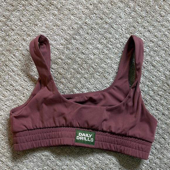 Daily Drills | Intimates & Sleepwear | Daily Drills Plum Sports Bra ...